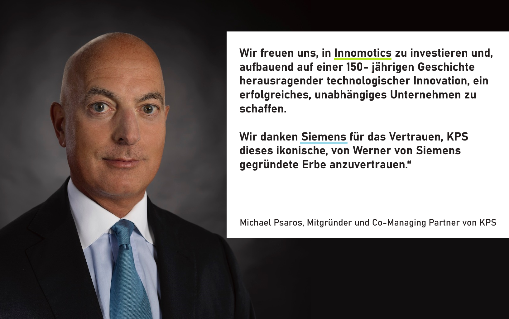 Siemens-Motoren werden Innomotics: Neuer Name, neuer Eigentümer – MOLL-MOTOR